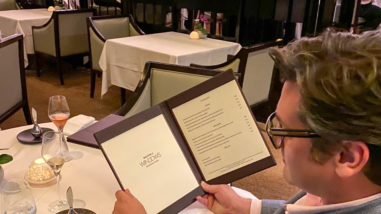 Galvin at Windows... When Everything Comes Together in Sweet Harmony!