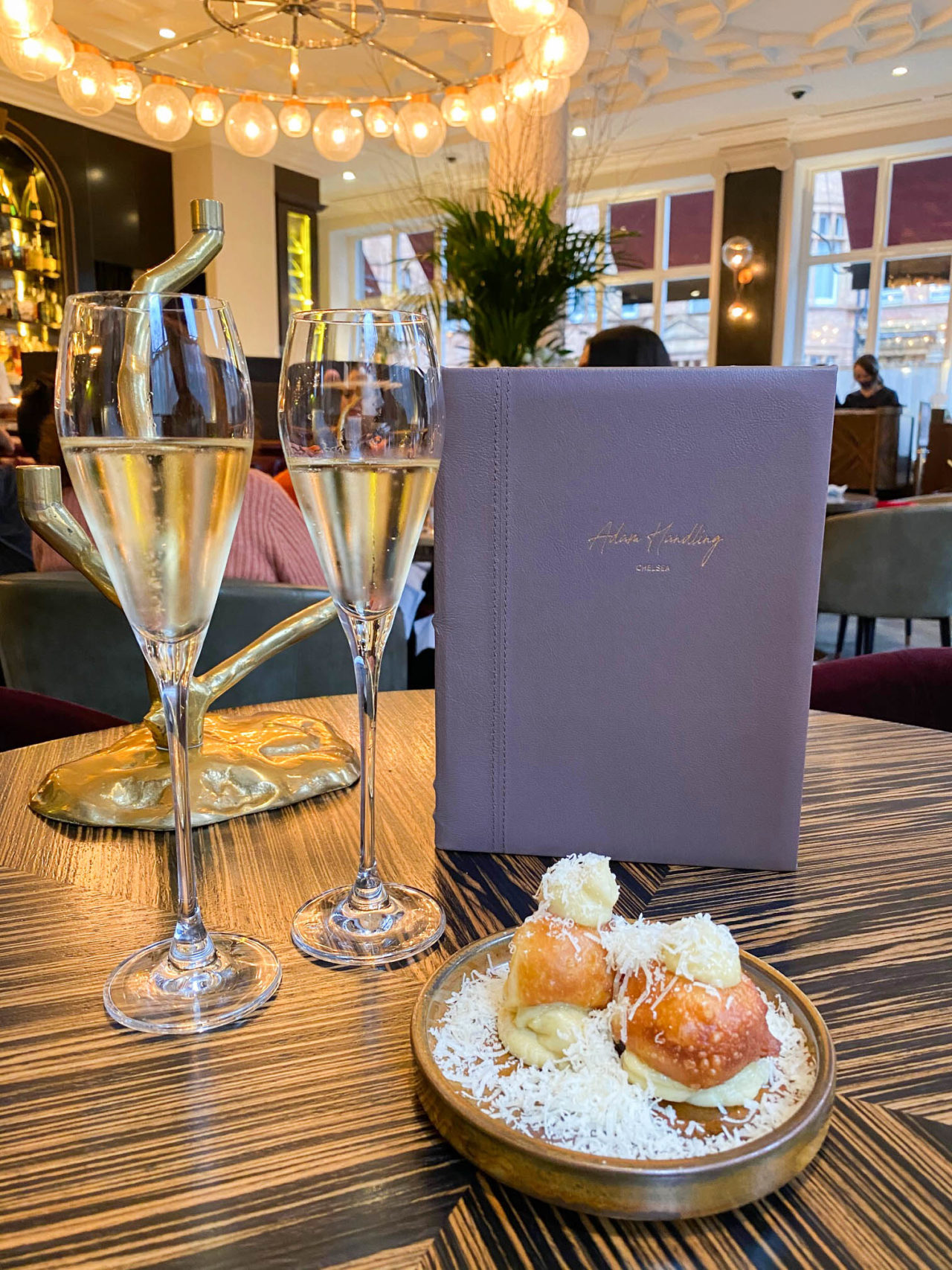 Luxurious Pink Afternoon Tea at Adam Handling Chelsea