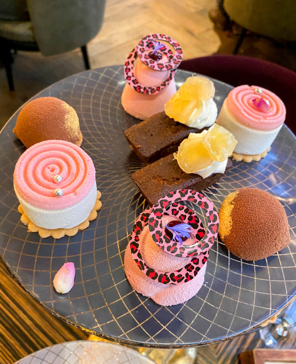 Luxurious Pink Afternoon Tea at Adam Handling Chelsea