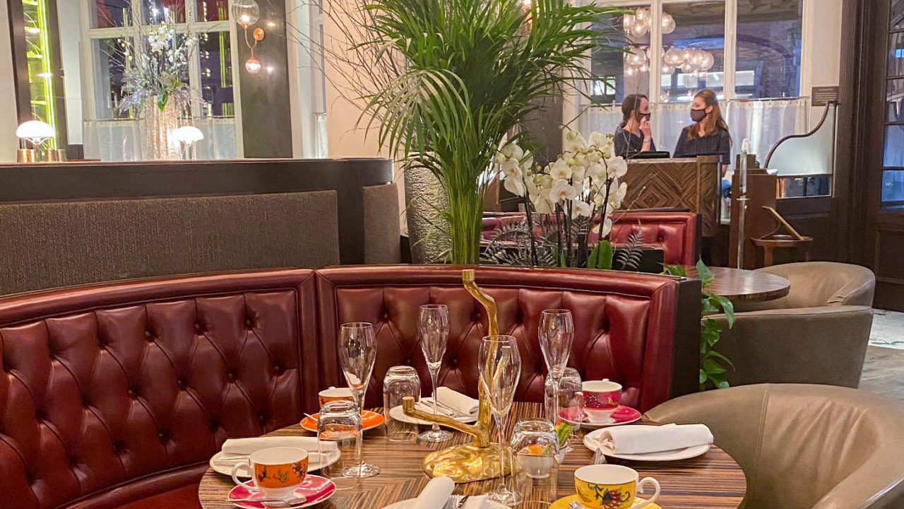 Luxurious Pink Afternoon Tea at Adam Handling Chelsea