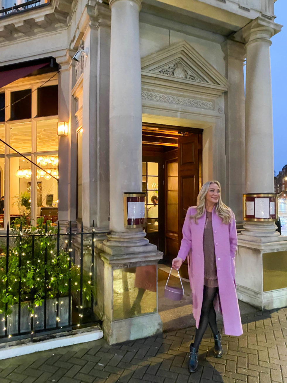 Luxurious Pink Afternoon Tea at Adam Handling Chelsea