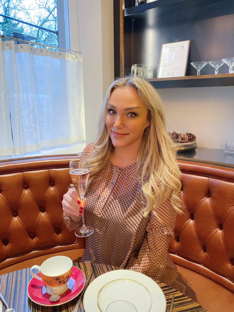 Luxurious Pink Afternoon Tea at Adam Handling Chelsea