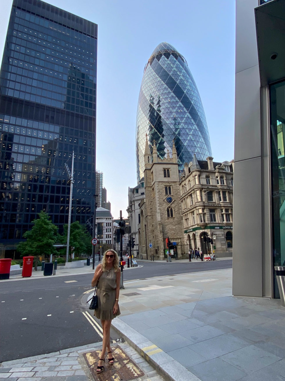 Dinner at Searcys at The Gherkin - London's most iconic skyscraper!